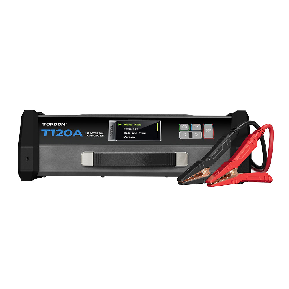 TOPDON Battery Charger | Tornado120000 | Power Up High-End Car ...