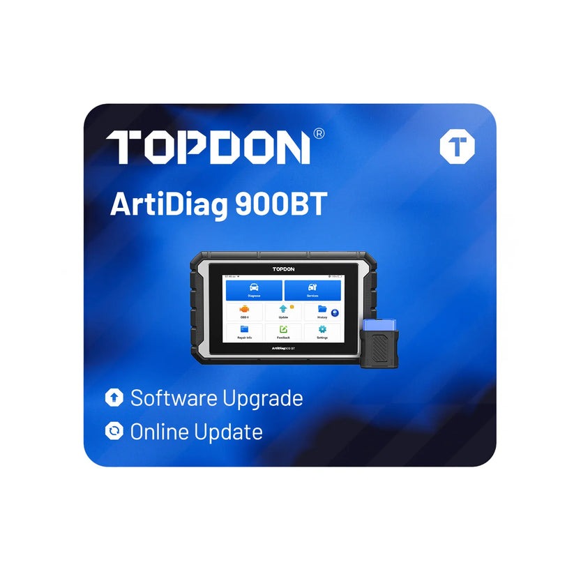 ArtiDiag900 BT Software Online Update - One Year – TOPDON EUROPE