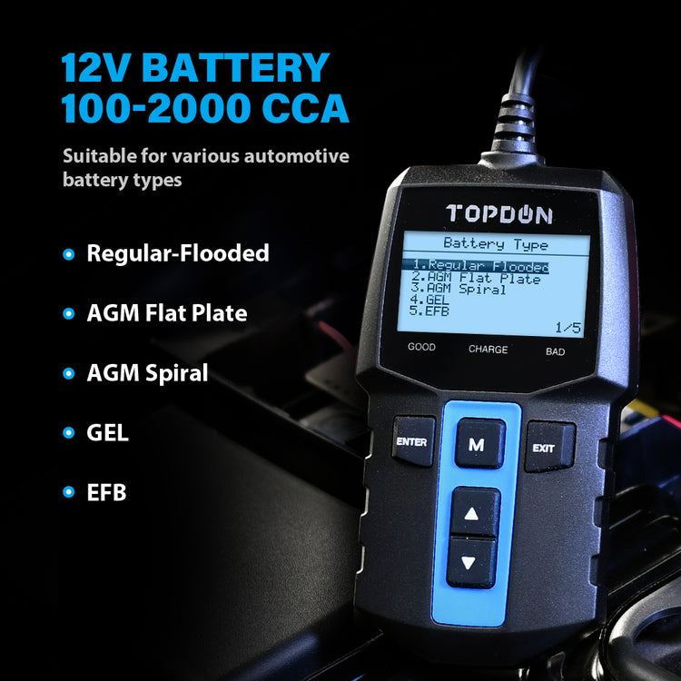TOPDON Battery Service | Battery Tester – TOPDON EUROPE