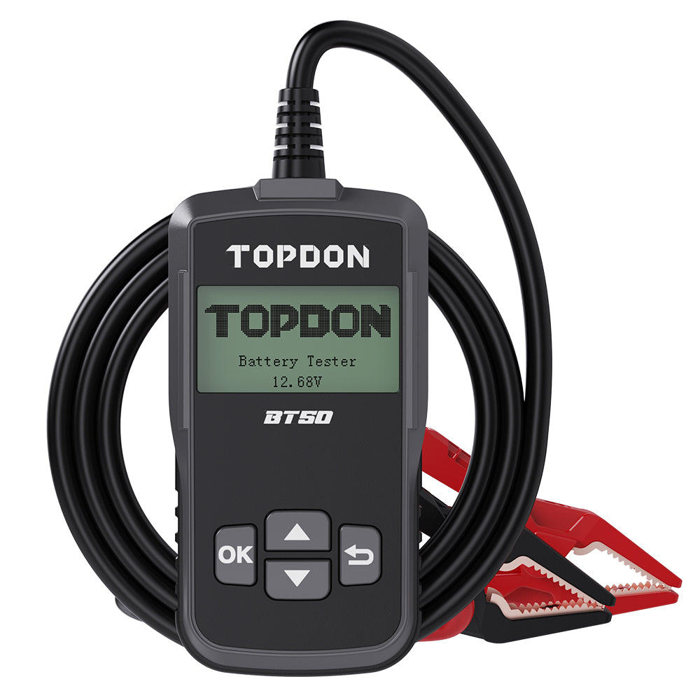 TOPDON Battery Tester | BT50 | Precise, Durable, Capable – TOPDON EUROPE